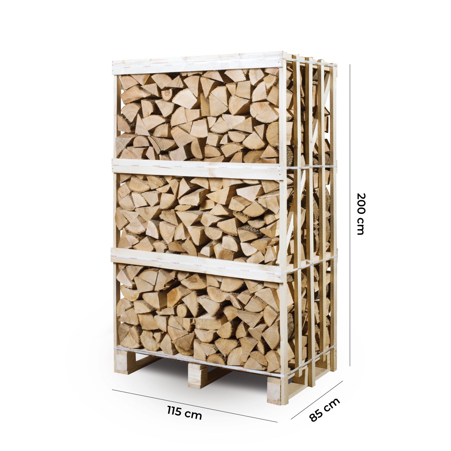 Brennholz stapeln einfach: Tipps für richtig Holzstapel – Onlydry