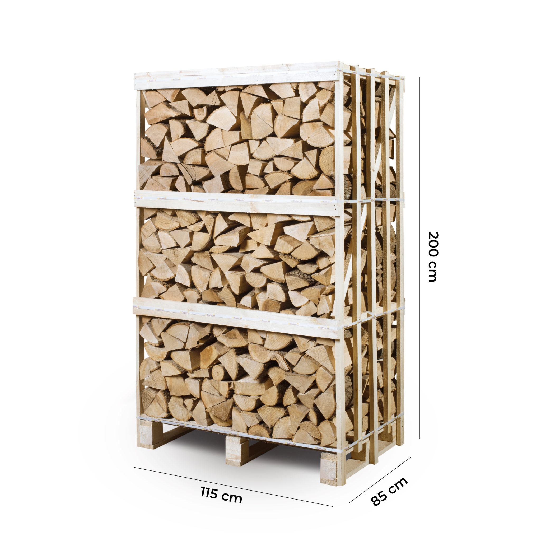 Brennholz stapeln einfach: Tipps für richtig Holzstapel – Onlydry
