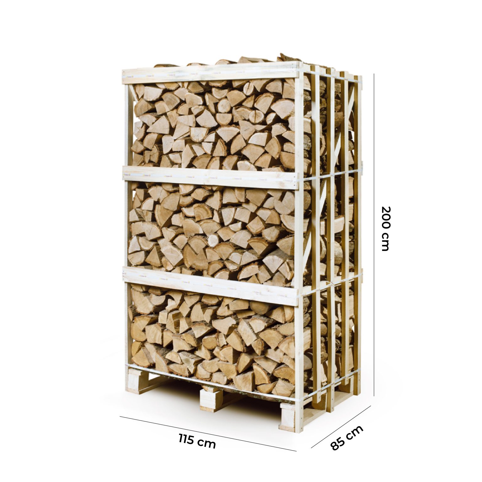 Brennholz stapeln einfach: Tipps für richtig Holzstapel – Onlydry
